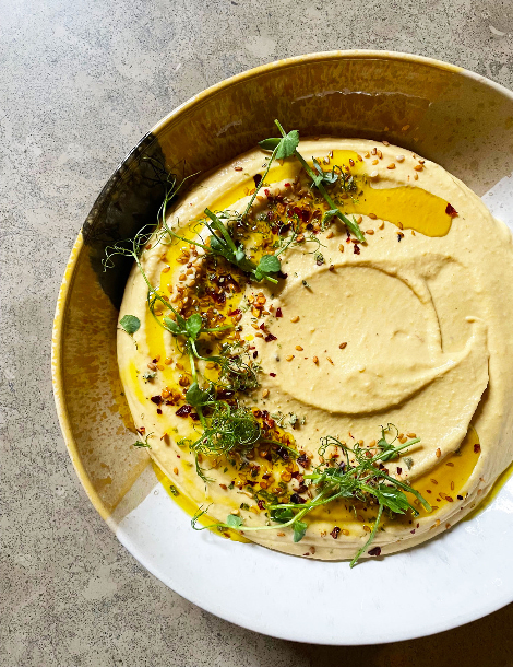 Fava Hummus with Herbs Recipe | Daphnis and Chloe Herbs and Spices